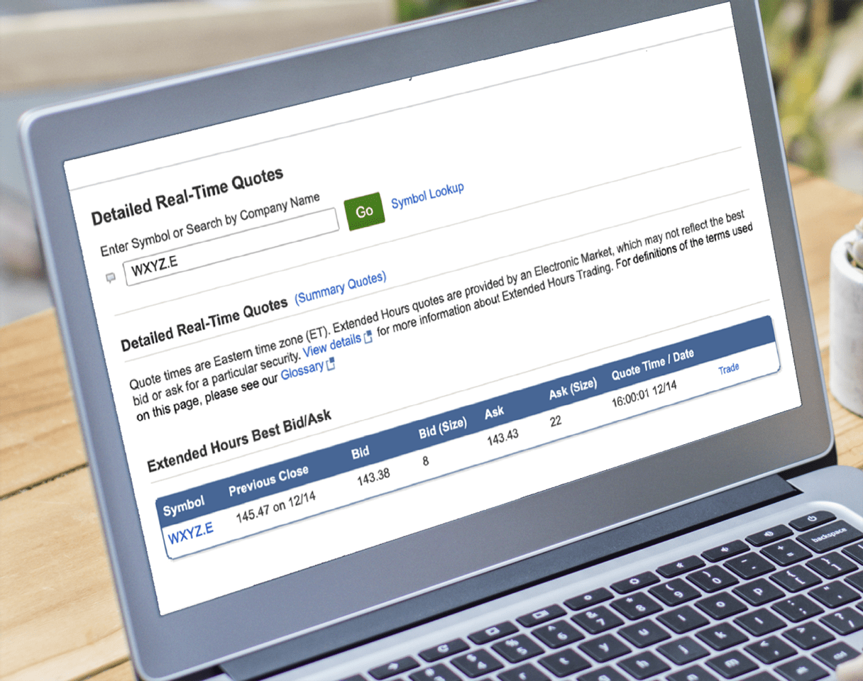 Extended Hours Trading | Charles Schwab International